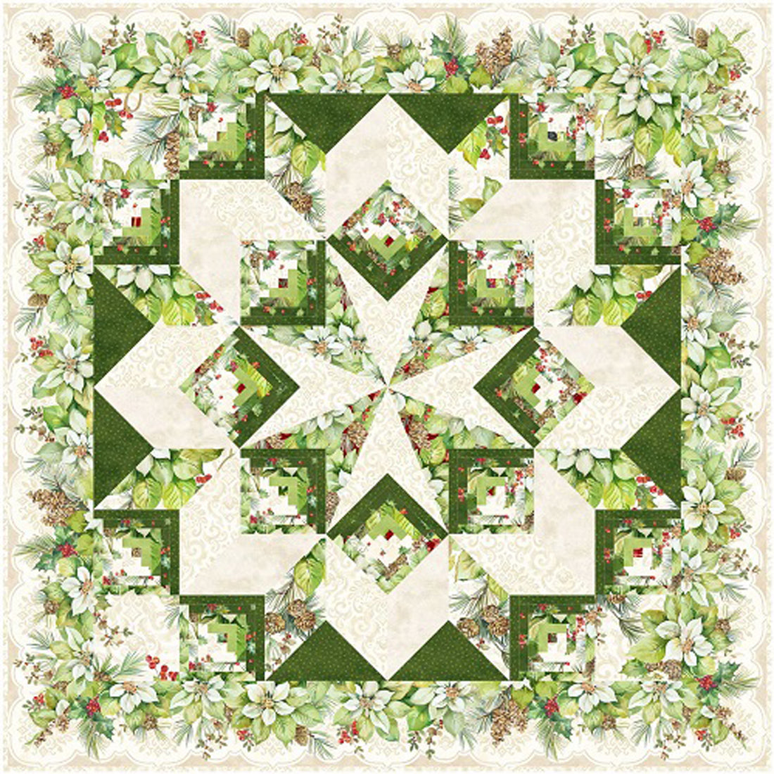 Carpenter's Star Quilt PC-242e - Downloadable Pattern – QuiltWoman.com