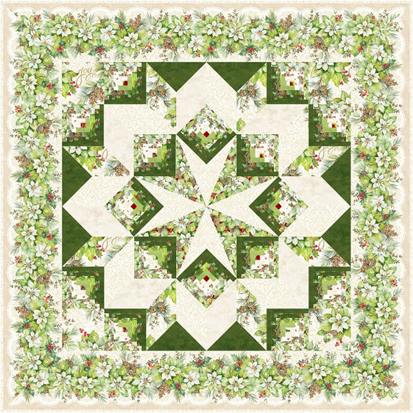 Carpenter's Star Quilt PC-242e - Downloadable Pattern – QuiltWoman.com