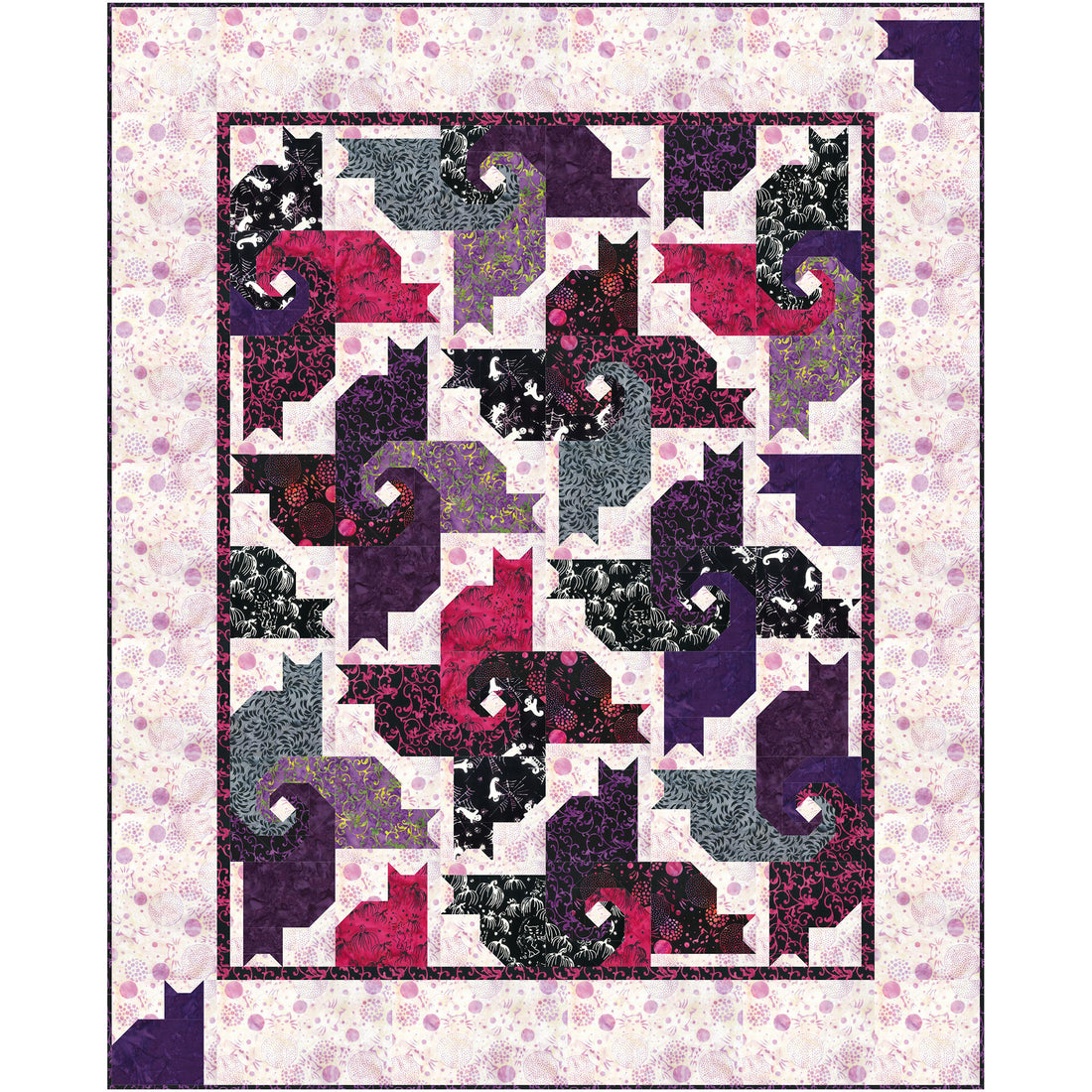 Cat-tails Quilt PC-312e - Downloadable Pattern – QuiltWoman.com