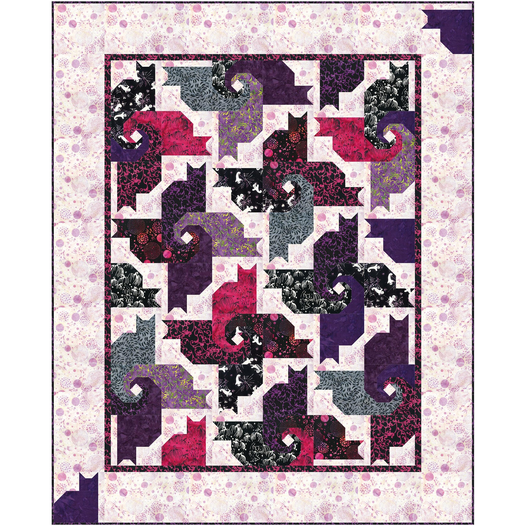 Cat-tails Quilt PC-312e - Downloadable Pattern – QuiltWoman.com