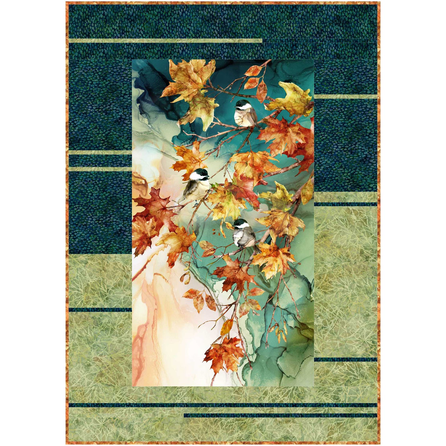 Autumn Blaze Quilt PC-323e - Downloadable Pattern – QuiltWoman.com