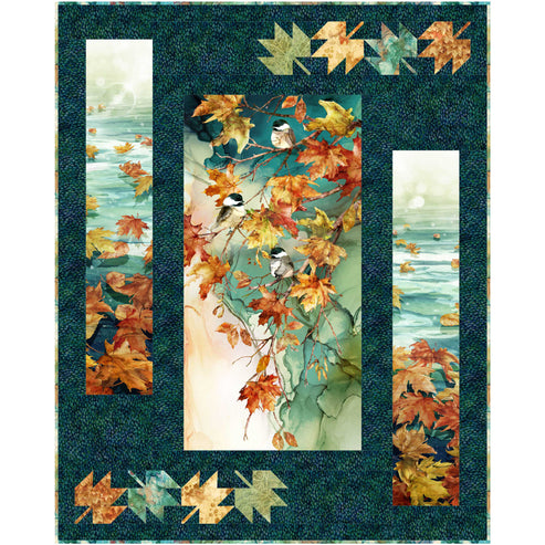 Autumn Blaze Quilt PC-323e - Downloadable Pattern – QuiltWoman.com