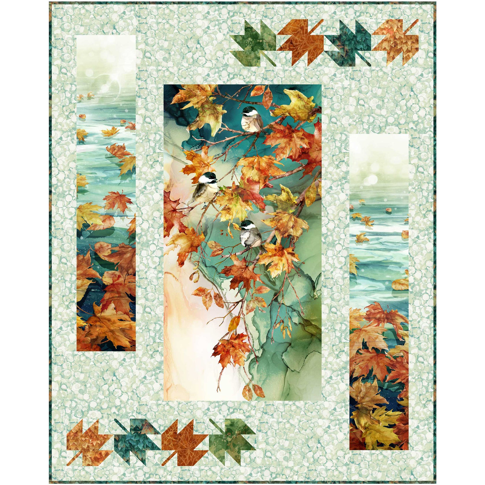 Autumn Blaze Quilt PC-323e - Downloadable Pattern – QuiltWoman.com