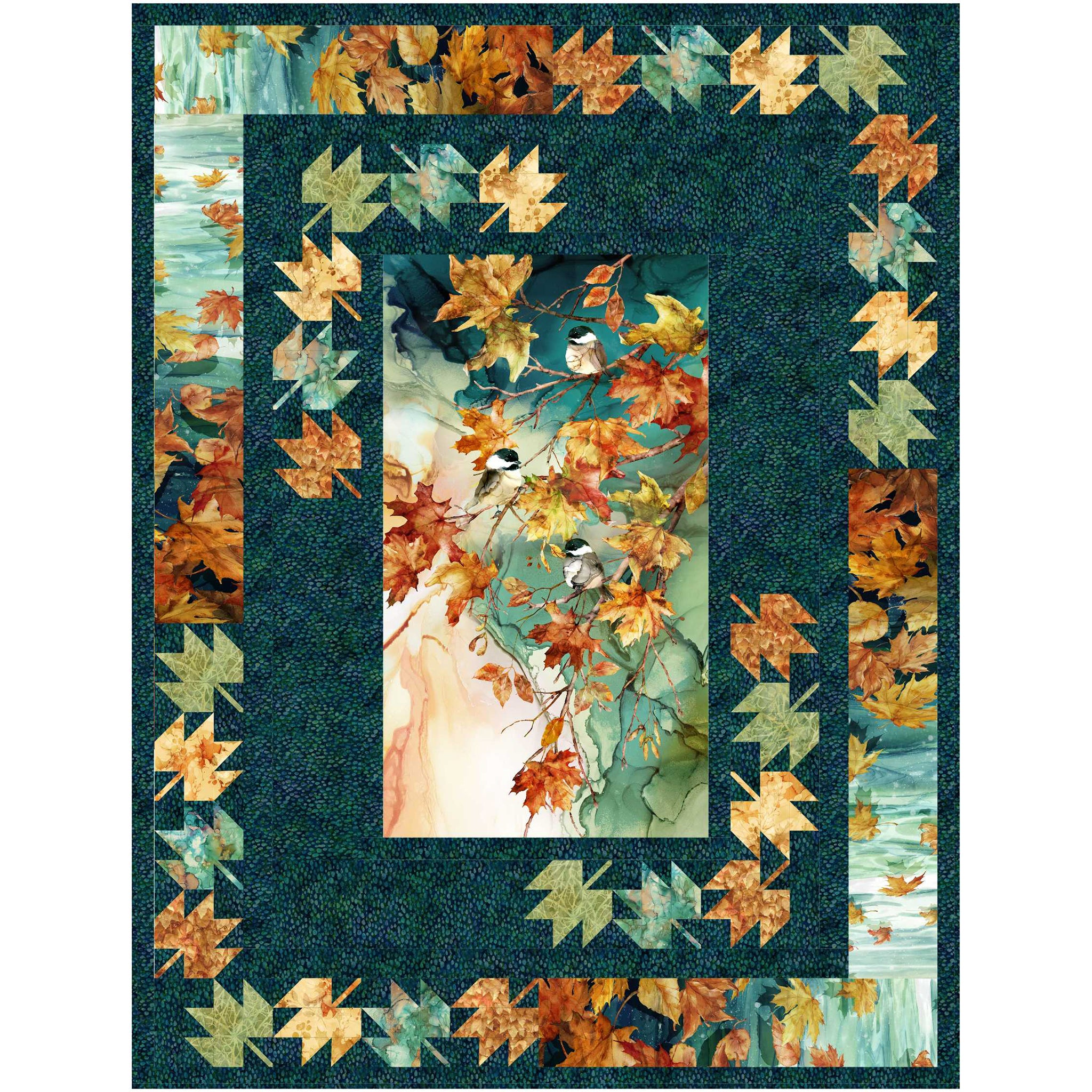 Autumn Blaze Quilt PC-323e - Downloadable Pattern – QuiltWoman.com