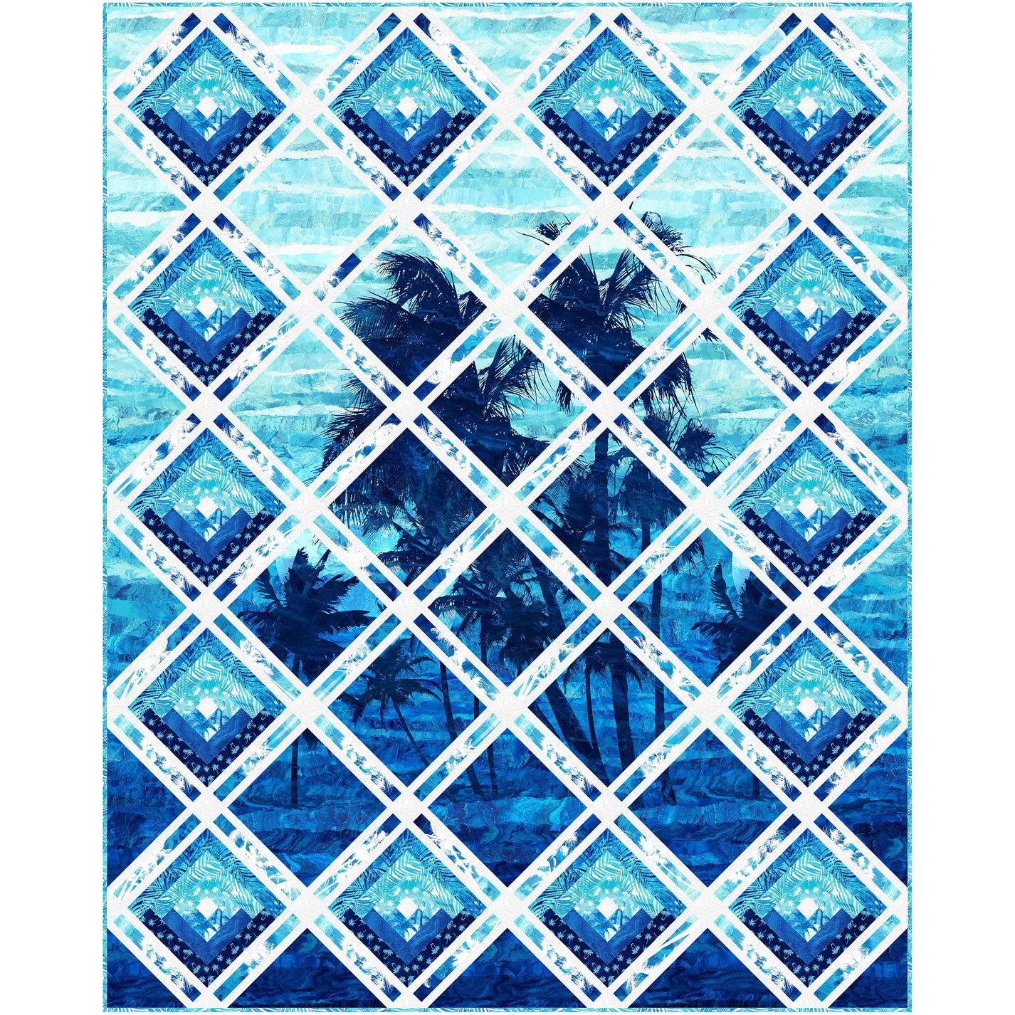 Logs & Lattice Quilt PC-302e - Downloadable Pattern – QuiltWoman.com