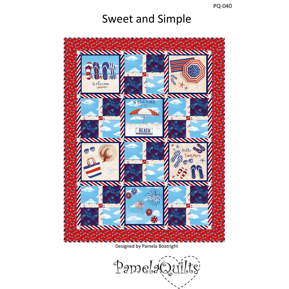 Sweet and Simple Quilt PQ-040e - Downloadable Pattern – QuiltWoman.com