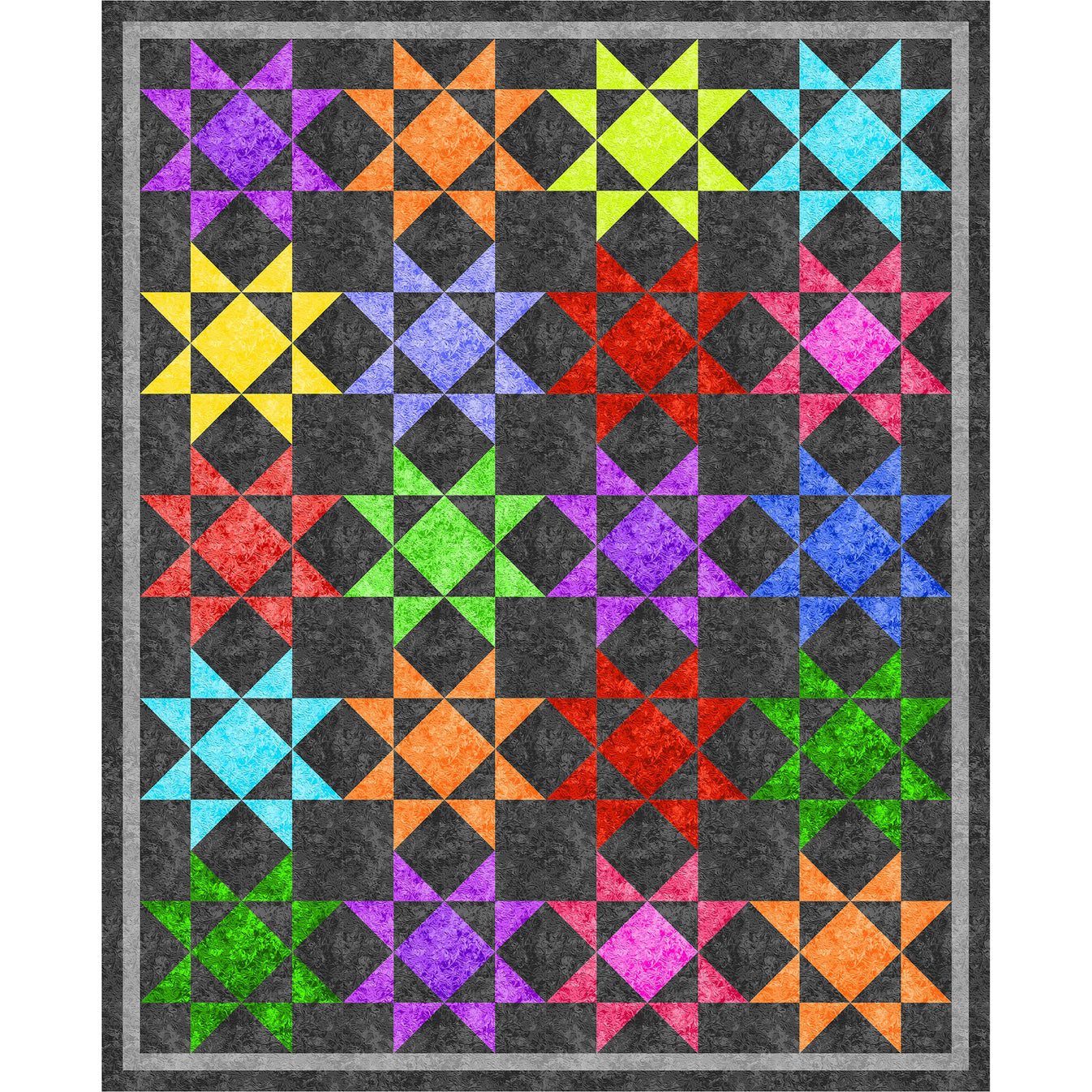 Pop Stars Quilt PS-1107e - Downloadable Pattern – QuiltWoman.com