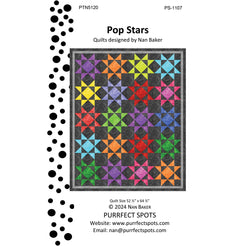 Pop Stars Quilt PS-1107e - Downloadable Pattern – QuiltWoman.com