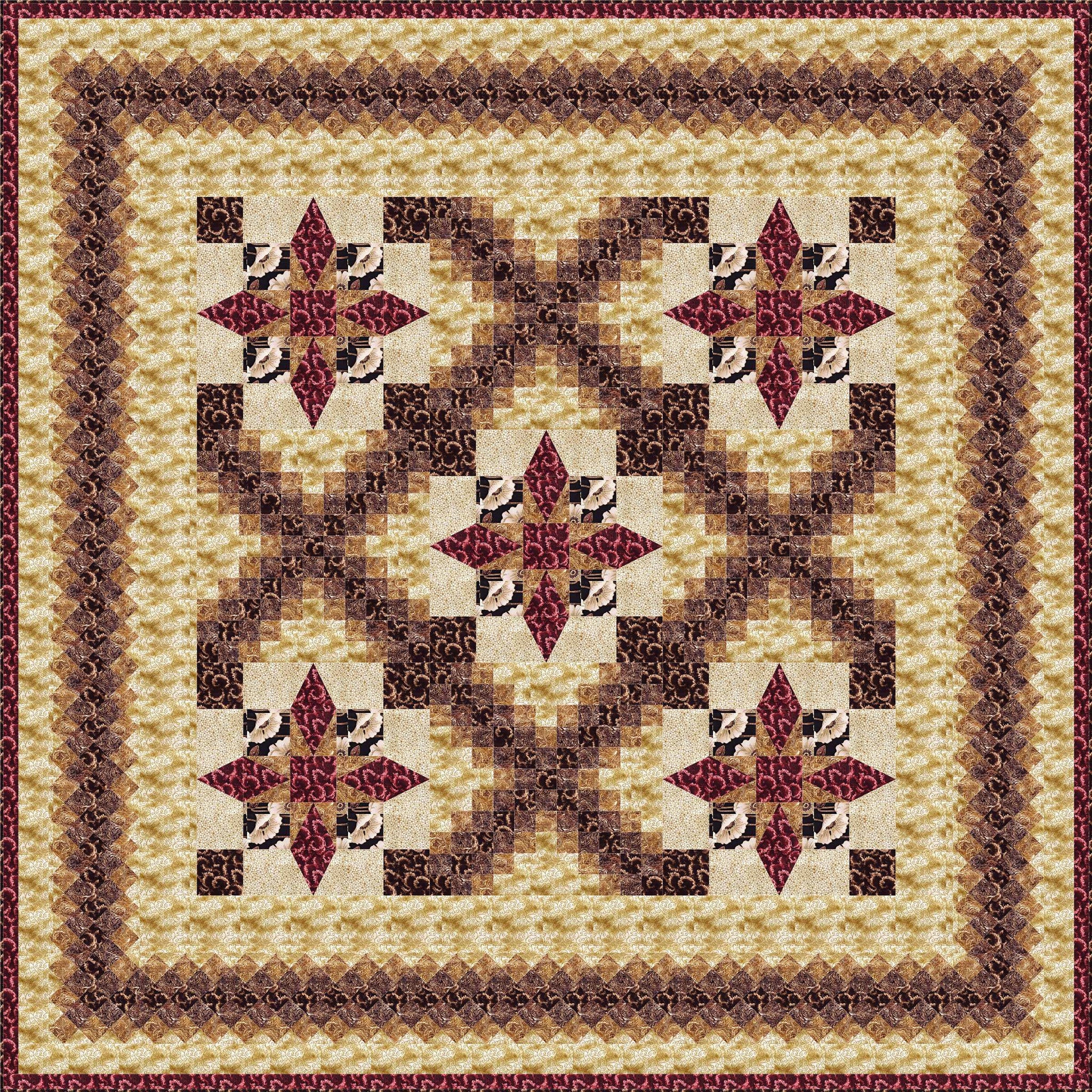 Misty Irish Morning Quilt QN-007e - Downloadable Pattern – QuiltWoman.com