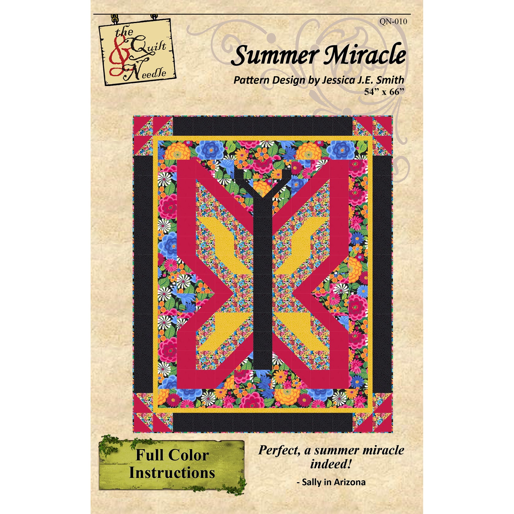 Summer Miracle Quilt QN-010e - Downloadable Pattern – QuiltWoman.com