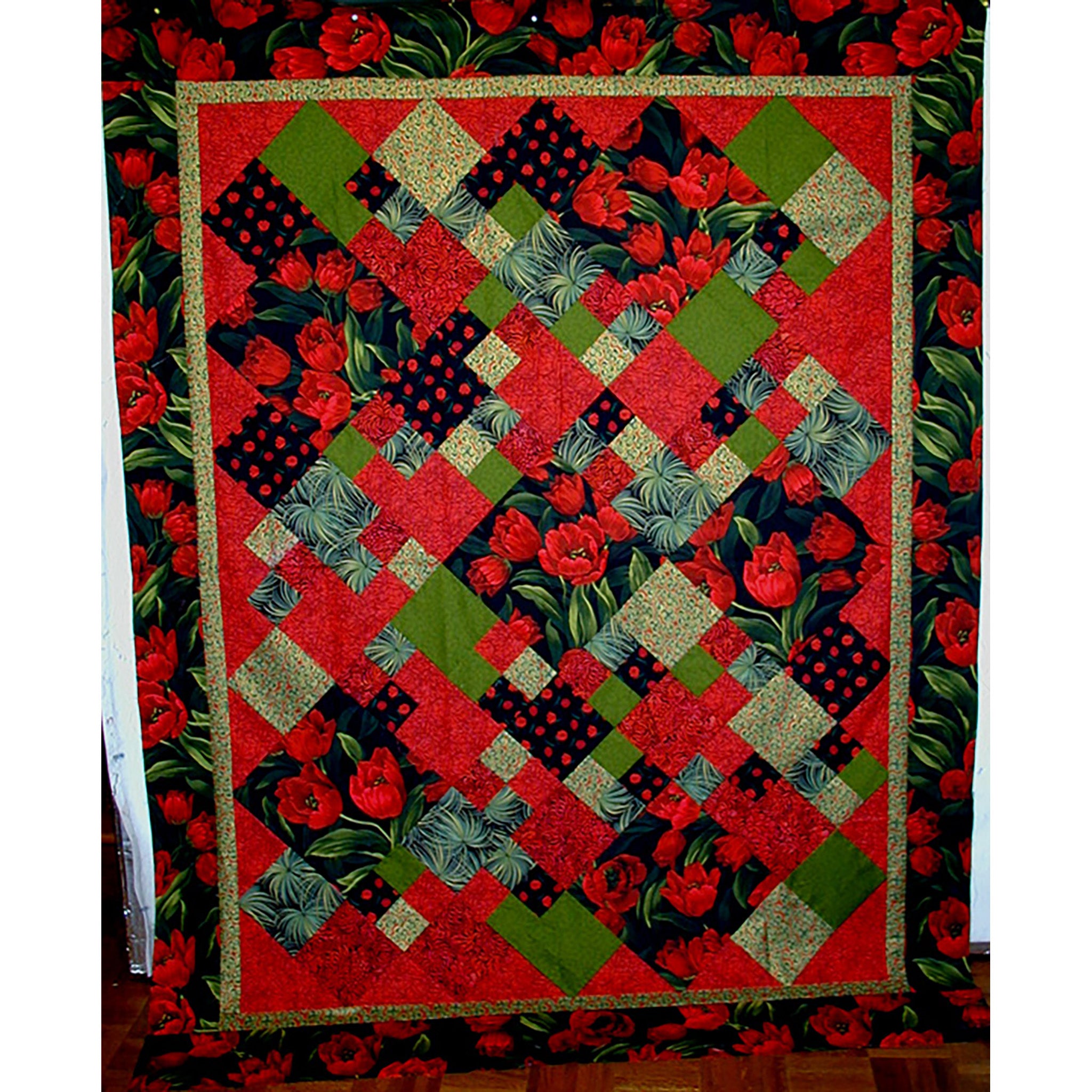 Contra Dance Quilt QW-03e - Downloadable Pattern – QuiltWoman.com