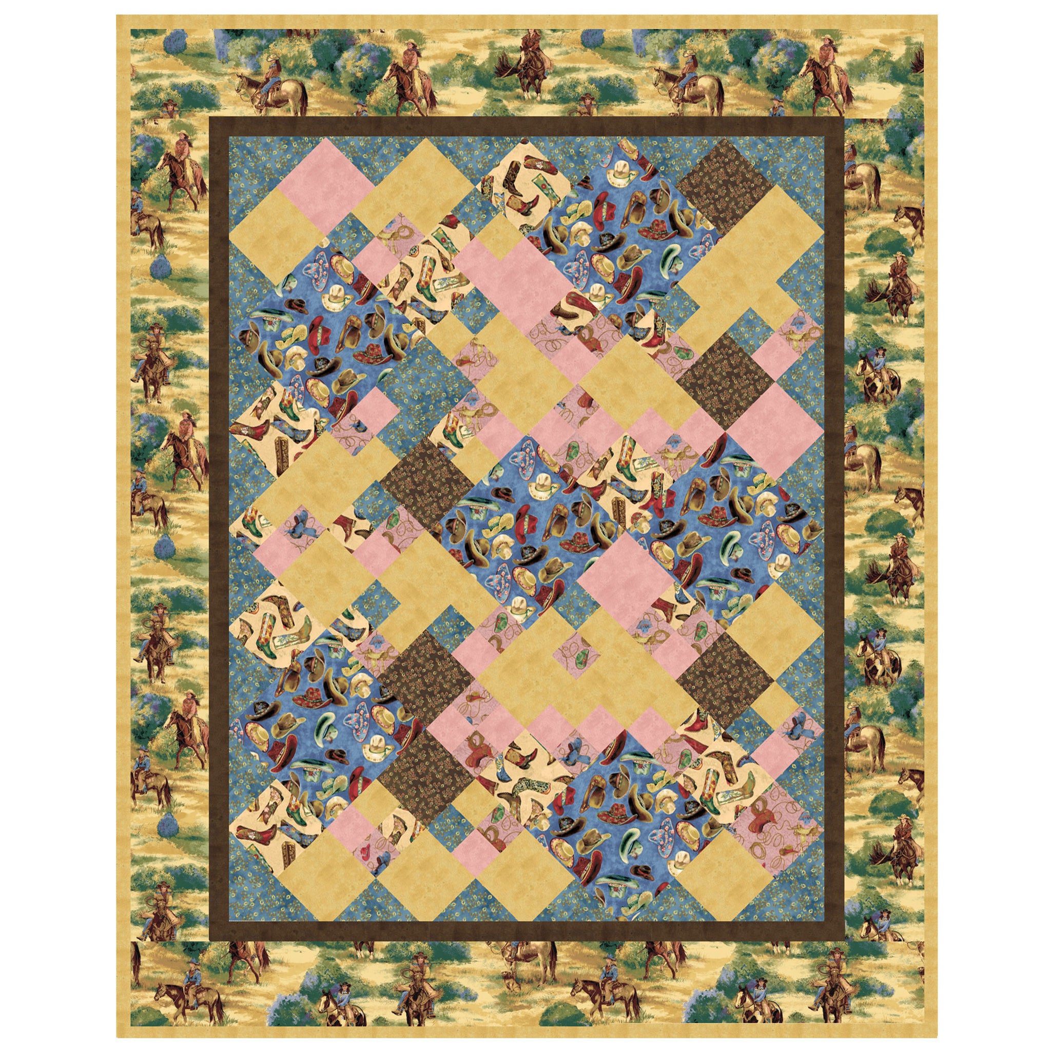 Contra Dance Quilt QW-03e - Downloadable Pattern – QuiltWoman.com