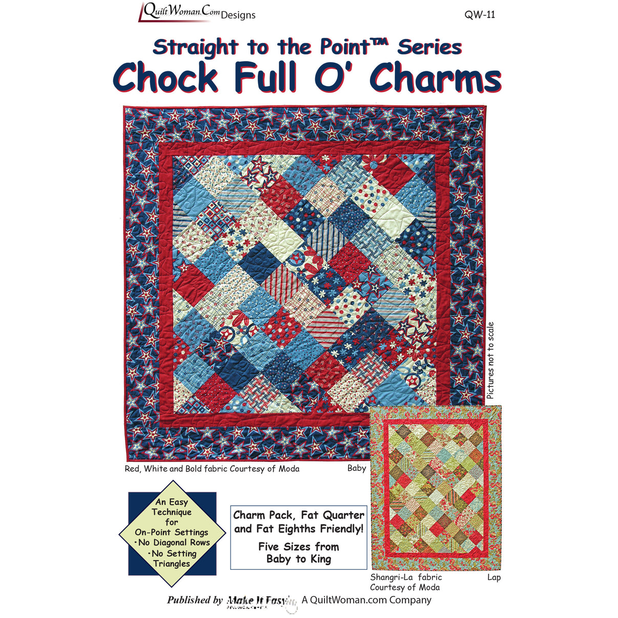 Chock Full O' Charms Quilt QW-11e - Downloadable Pattern – QuiltWoman.com
