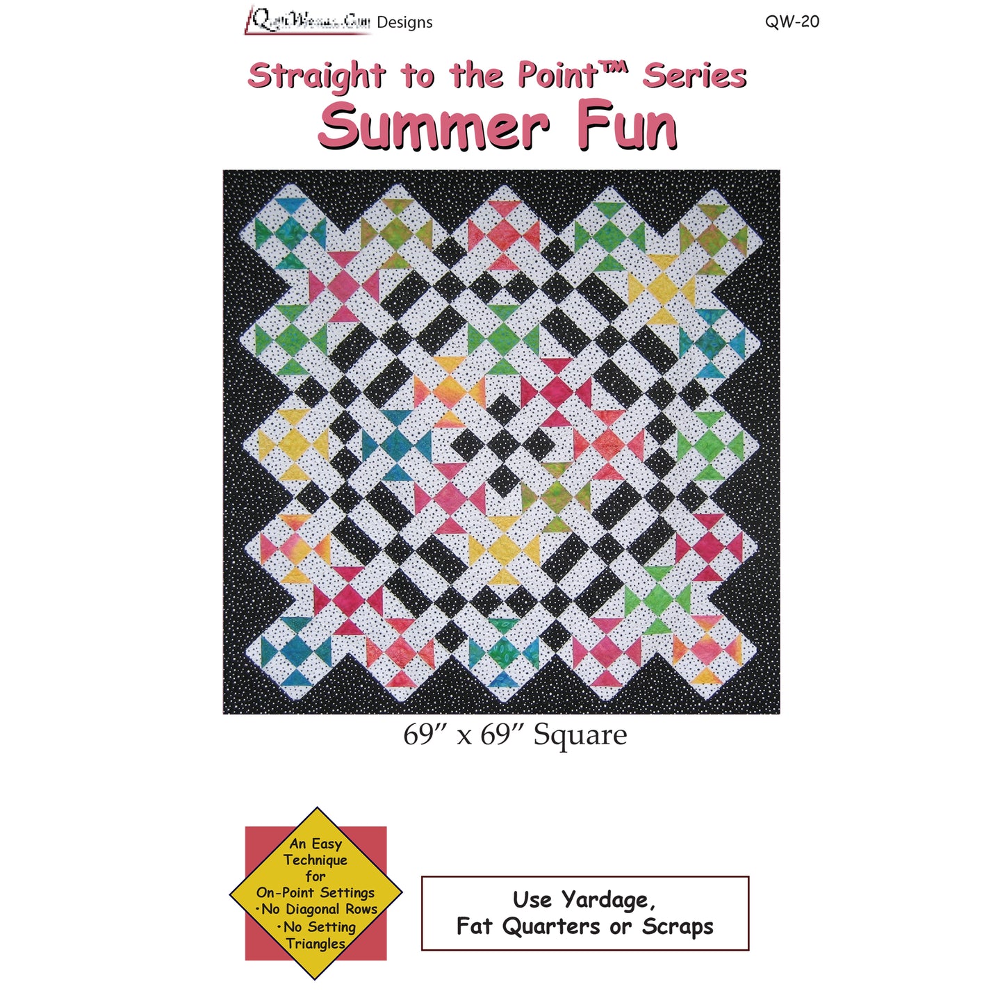 Summer Fun Quilt QW-20e - Downloadable Pattern – QuiltWoman.com