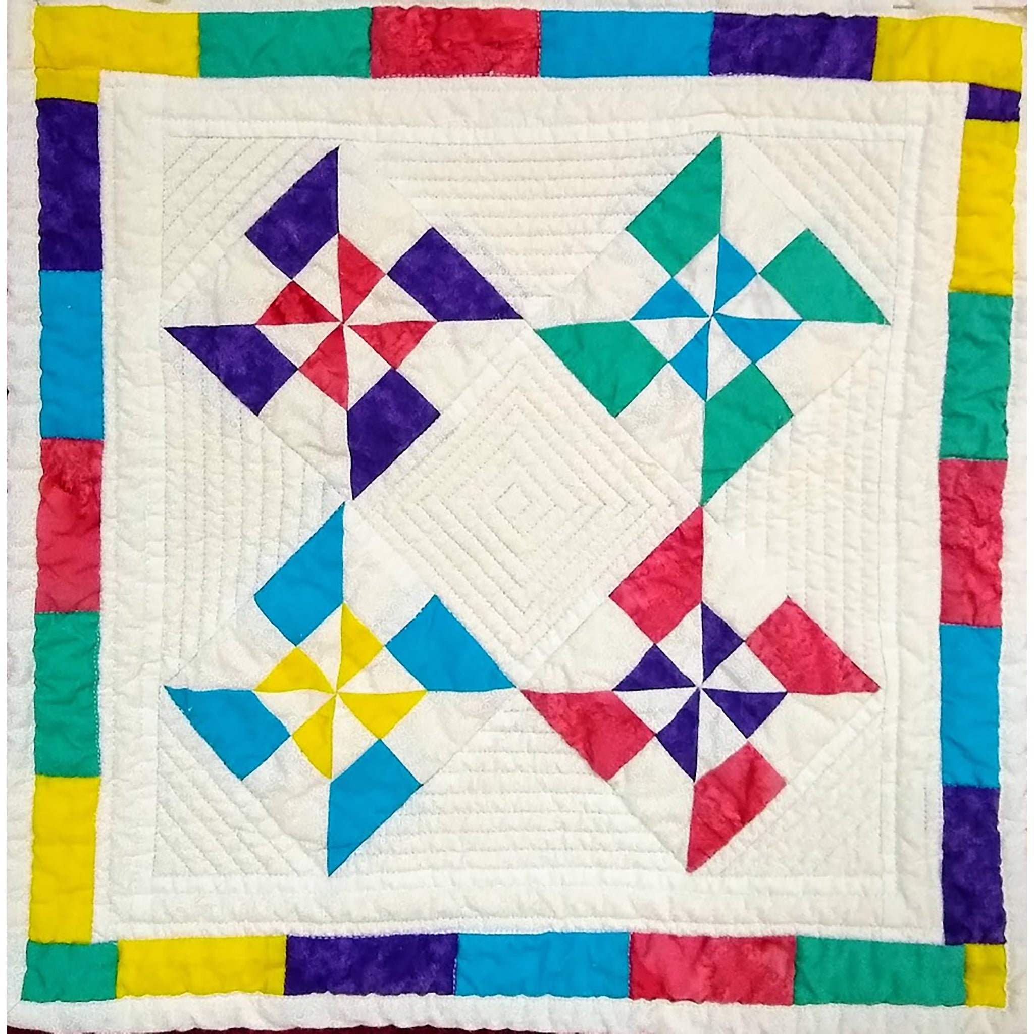 Summer Pinwheels Quilt SCC-106e - Downloadable Pattern – QuiltWoman.com