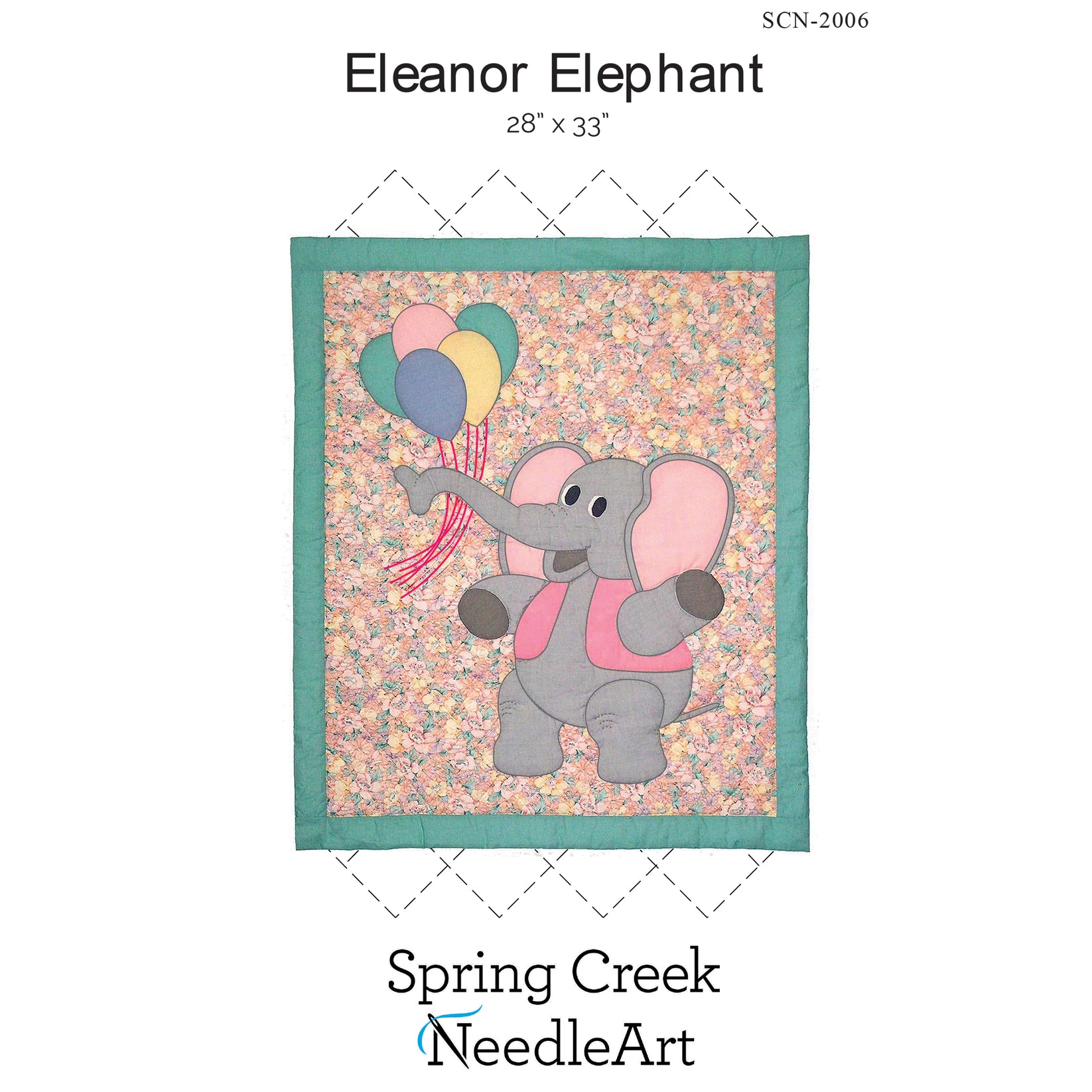 Eleanor Elephant Quilt SCN-2006e - Downloadable Pattern – QuiltWoman.com
