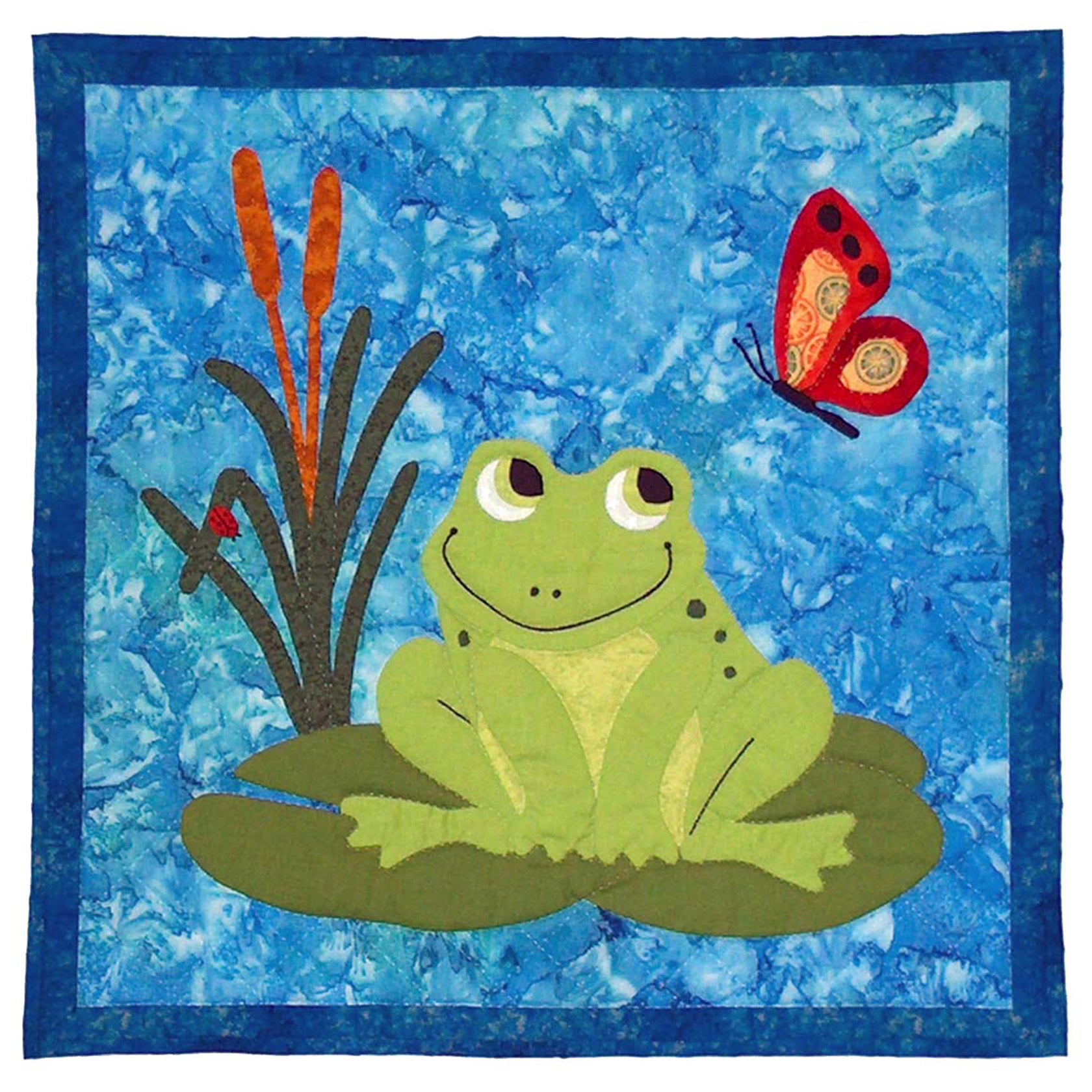 Francois Frog Quilt SCN-2031e - Downloadable Pattern – QuiltWoman.com