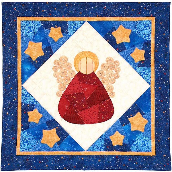 Patchwork Angel Quilt Pattern SCN-2044 - Paper Pattern – QuiltWoman.com