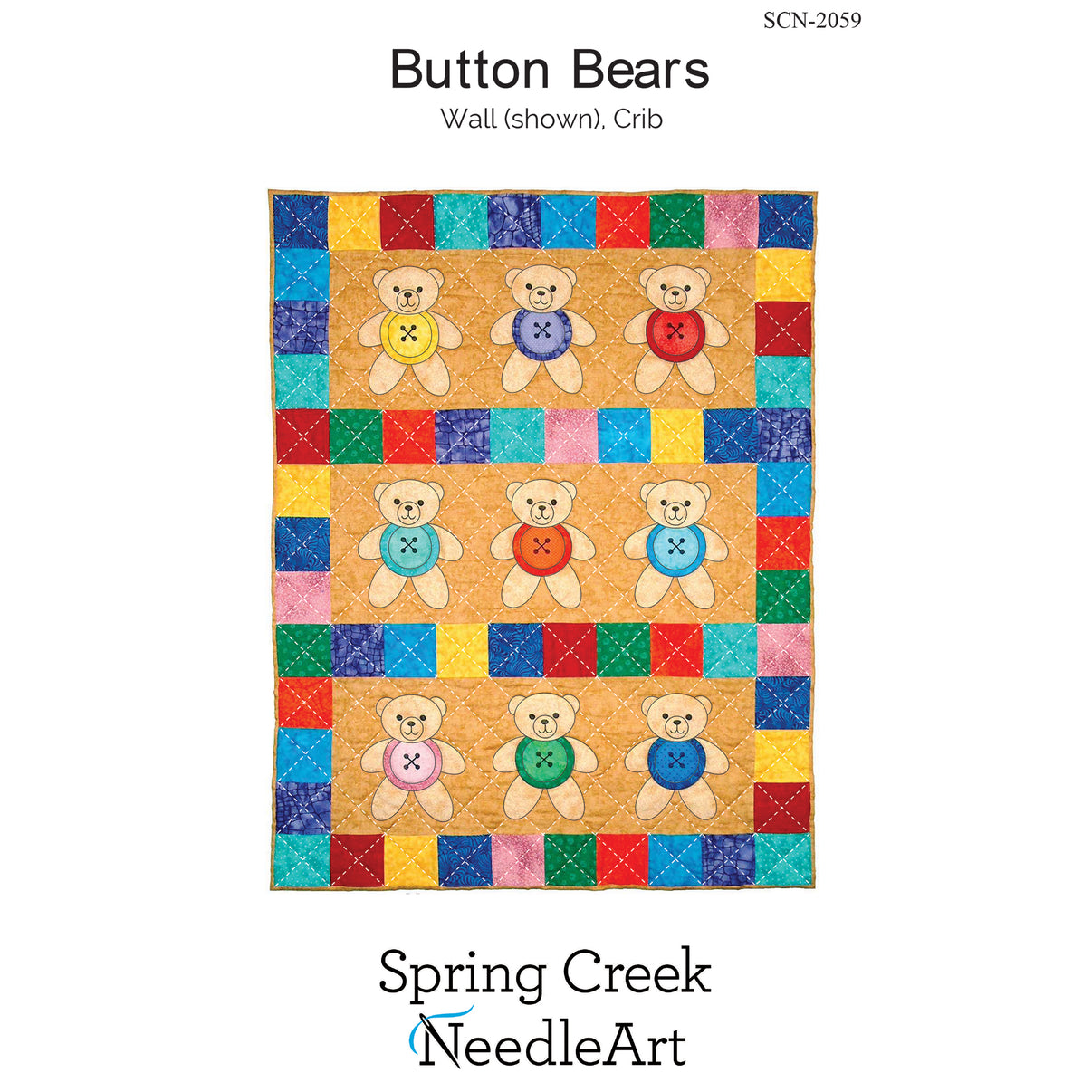 Button Bears Quilt SCN-2059e - Downloadable Pattern – QuiltWoman.com