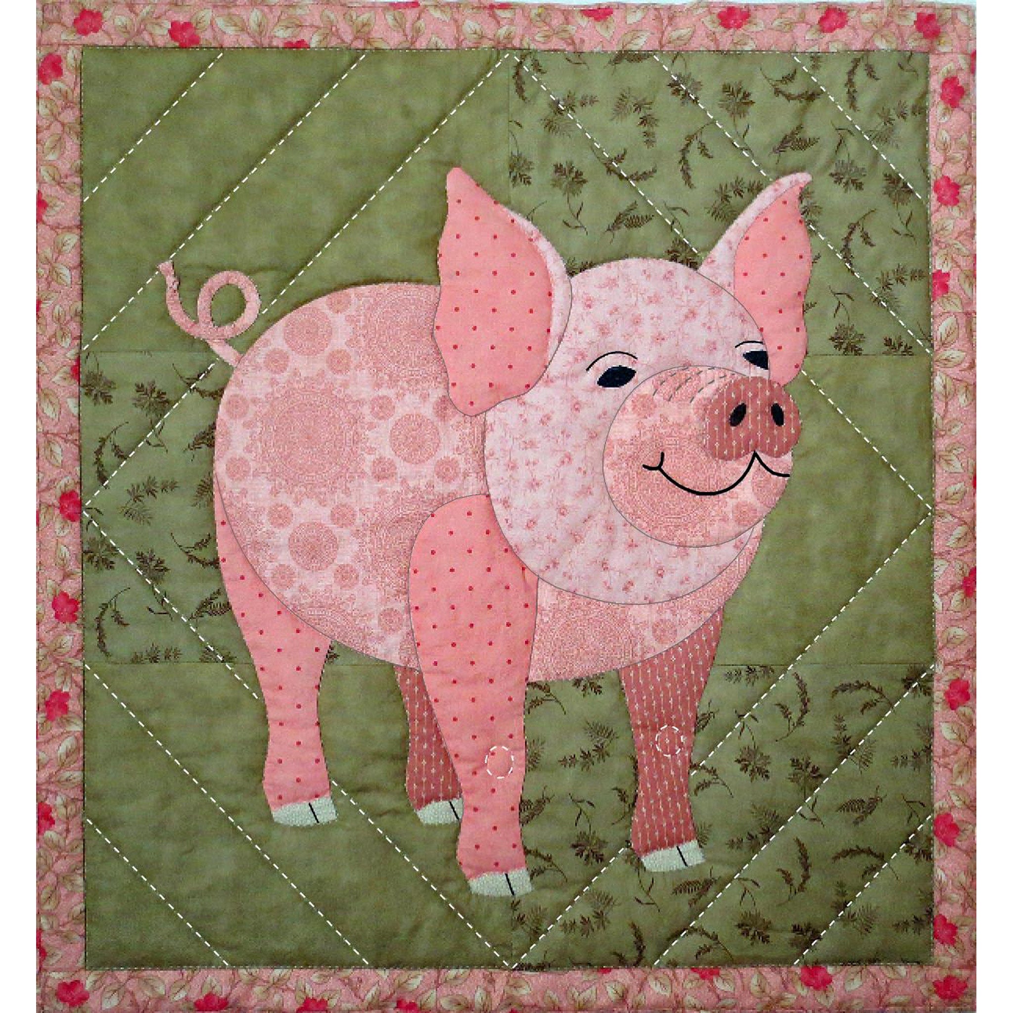 Pippa Pig Quilt Pattern SCN-2079 (advanced beginner) – QuiltWoman.com