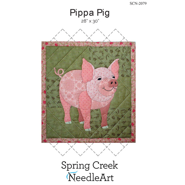 Pippa Pig Quilt Pattern SCN-2079 (advanced beginner) – QuiltWoman.com