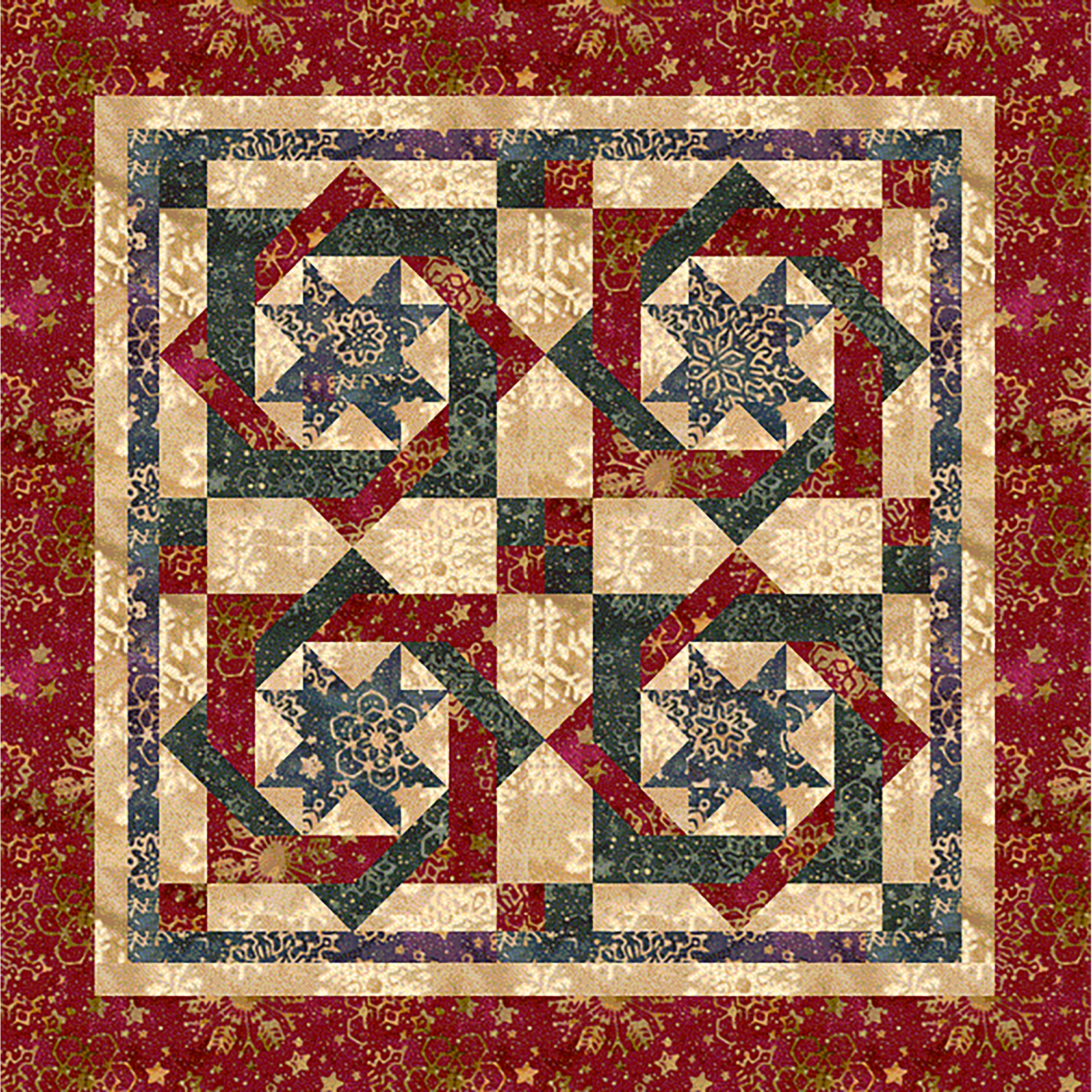 Twisted Tiles Quilt SDD-104e - Downloadable Pattern – QuiltWoman.com