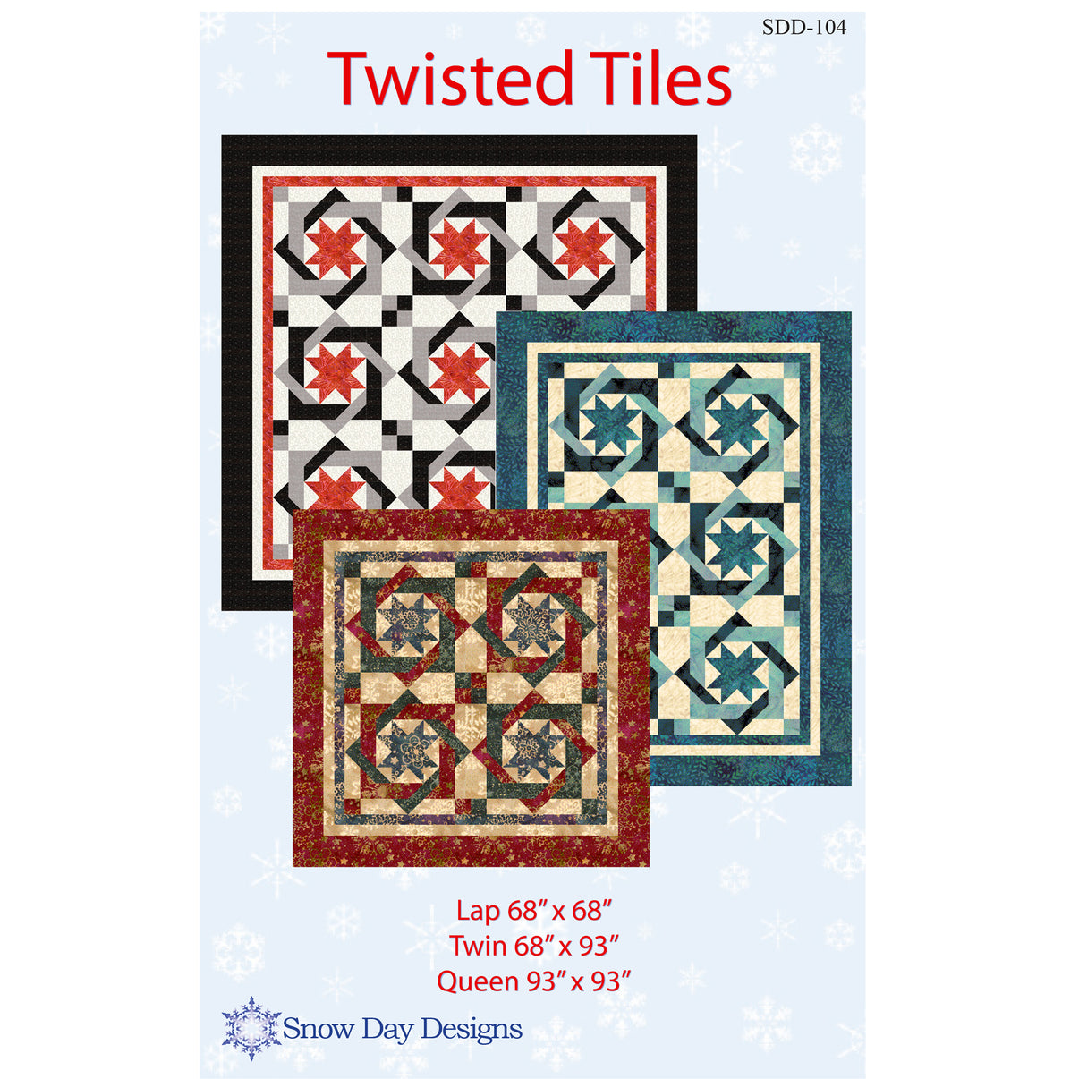 Twisted Tiles Quilt SDD-104e - Downloadable Pattern – QuiltWoman.com