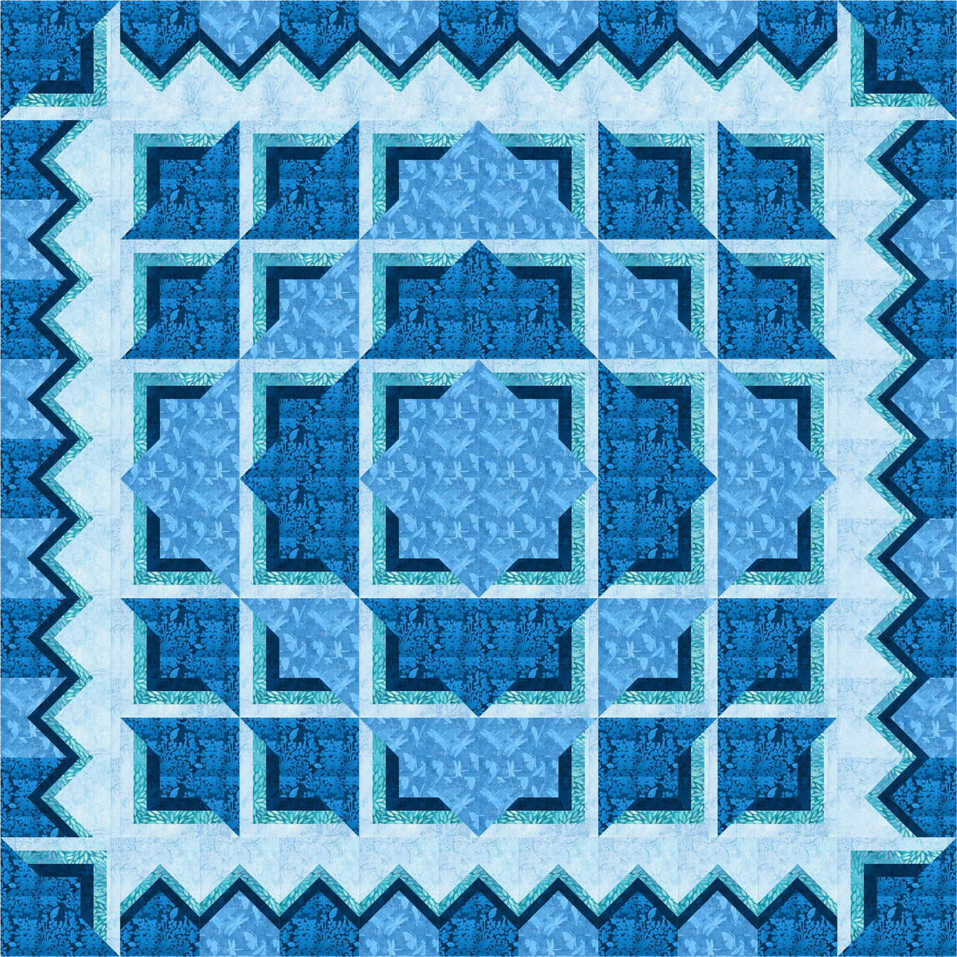 Costa Maya Quilt SDD-107e - Downloadable Pattern – QuiltWoman.com