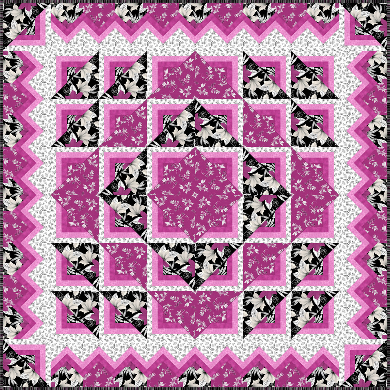 Costa Maya Quilt SDD-107e - Downloadable Pattern – QuiltWoman.com