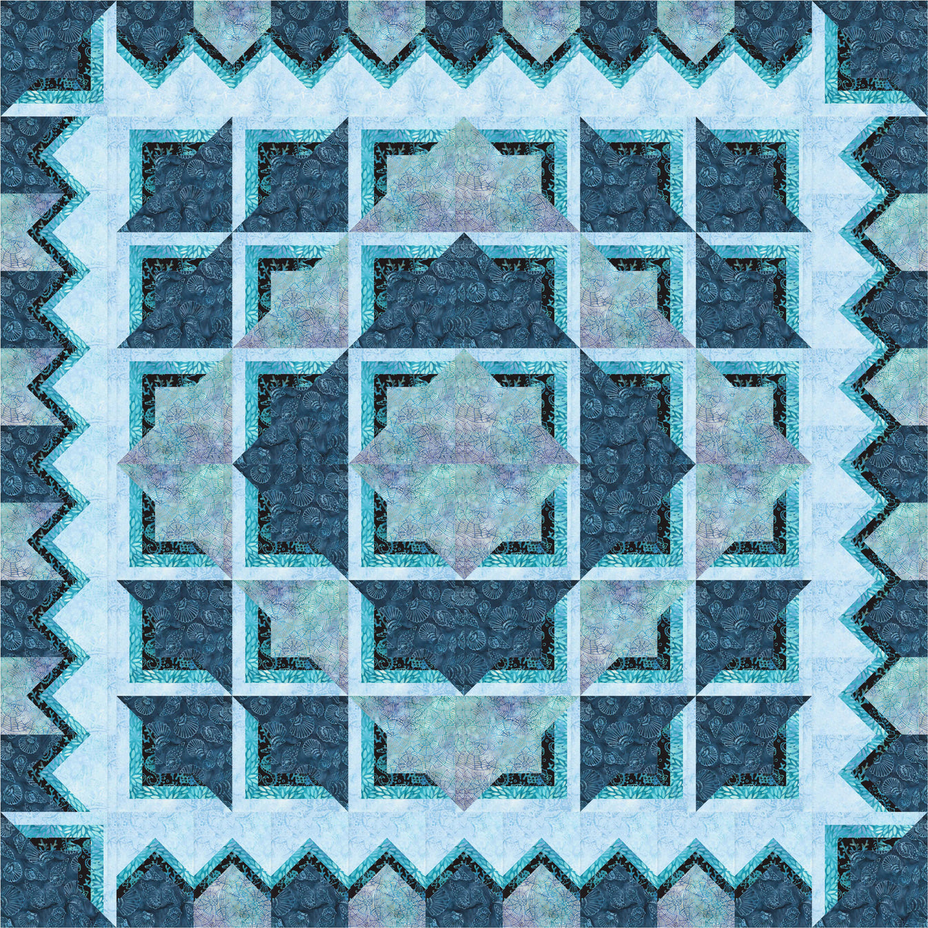 Costa Maya Quilt SDD-107e - Downloadable Pattern – QuiltWoman.com