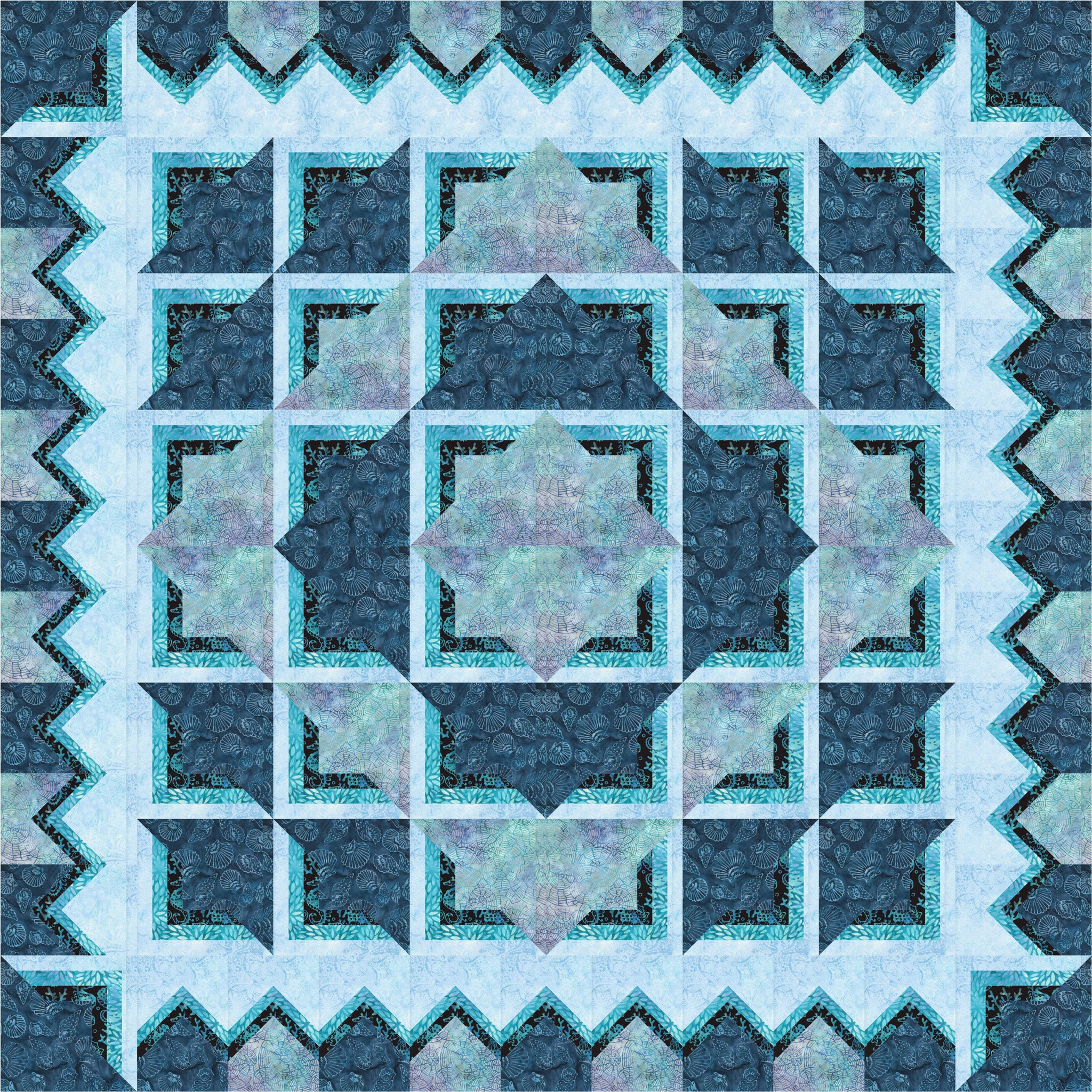 Costa Maya Quilt SDD-107e - Downloadable Pattern – QuiltWoman.com