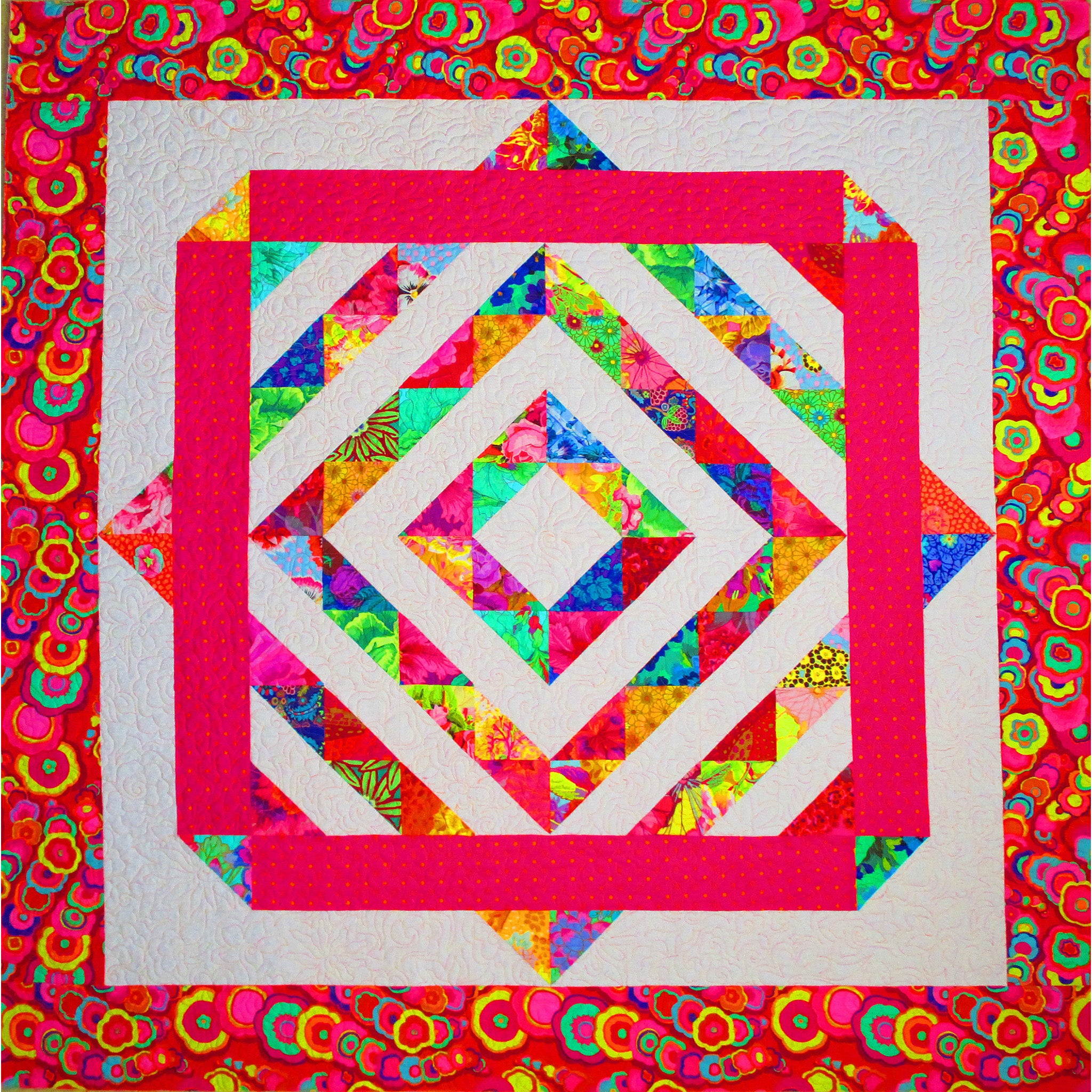 Color Explosion Quilt SM-150e - Downloadable Pattern – QuiltWoman.com