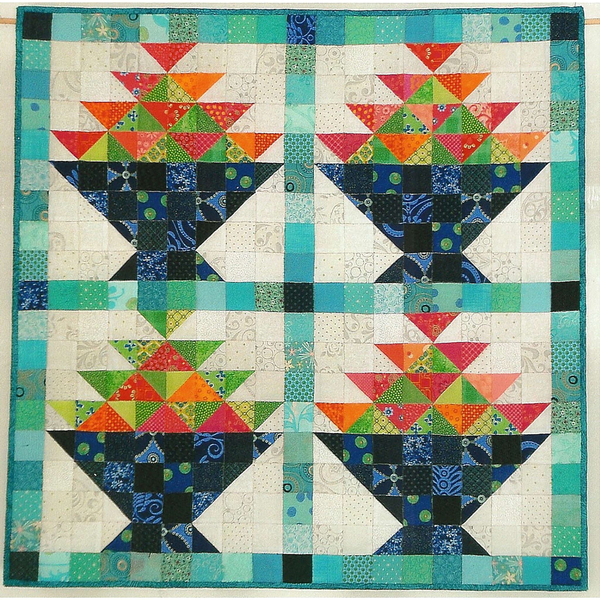 Aunt Claudia's Fruit Bowl Quilt SP-101e - Downloadable Pattern ...