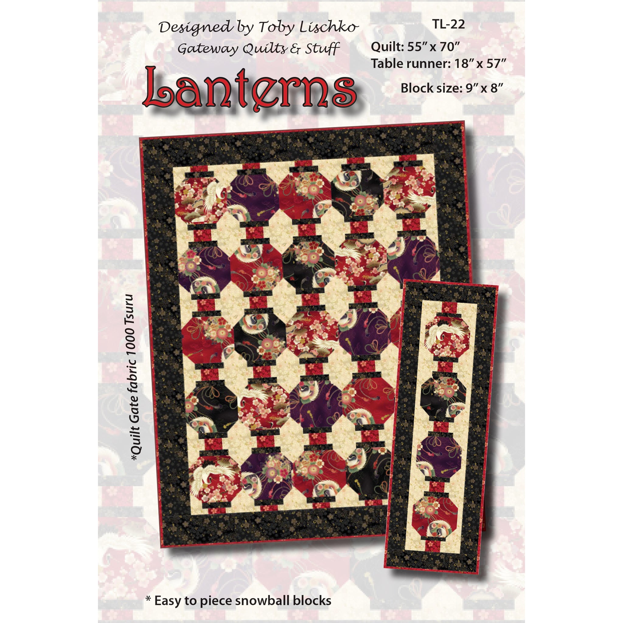 Lanterns Quilt TL-22e - Downloadable Pattern – QuiltWoman.com
