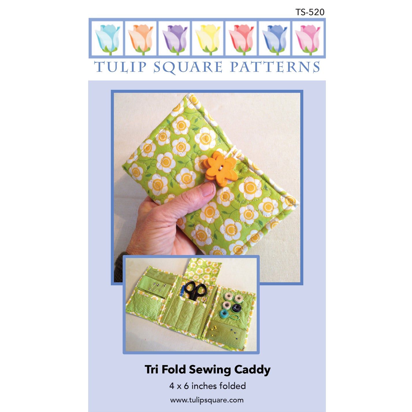 Tri Fold Sewing Caddy TS-520e - Downloadable Pattern – QuiltWoman.com