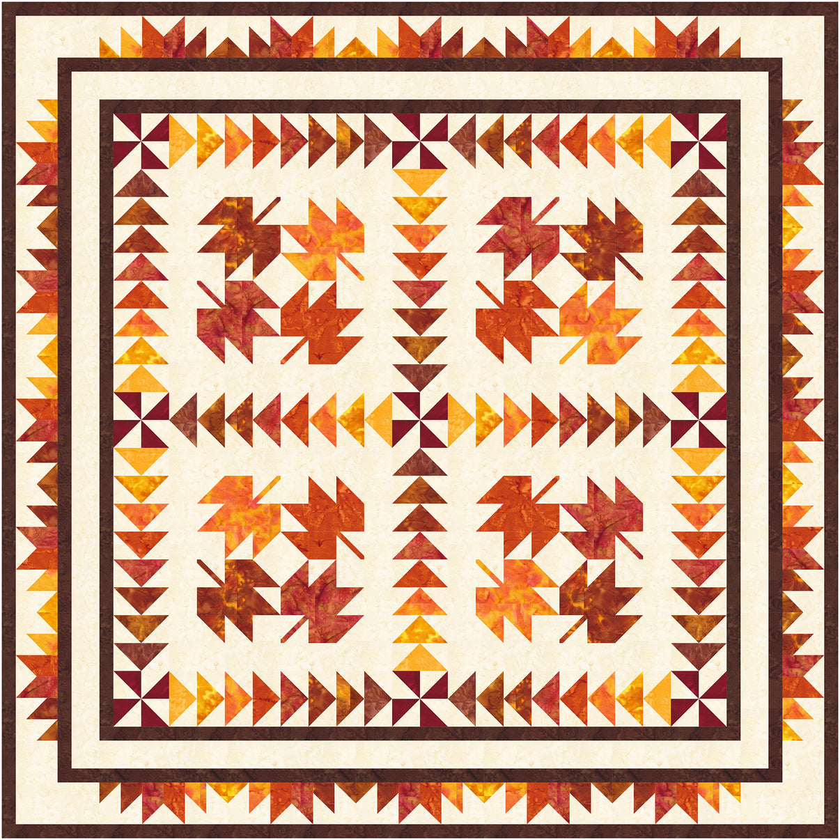 Autumn Breeze Quilt TTQ-117e - Downloadable Pattern – QuiltWoman.com