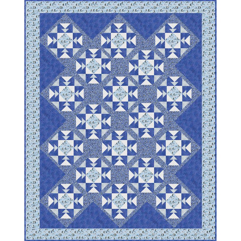 Falling Snow Quilt TWW-0298e - Downloadable Pattern – QuiltWoman.com