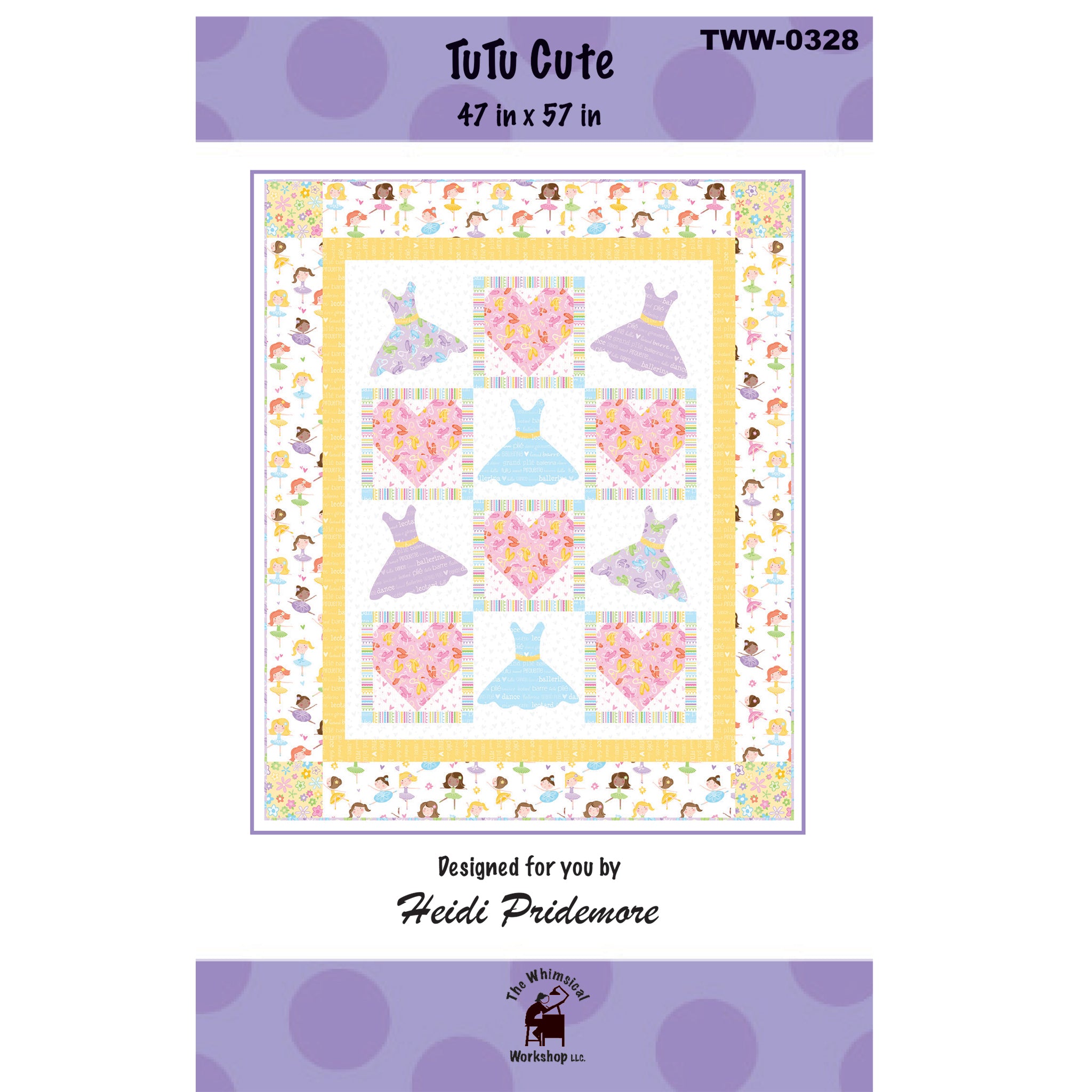 Tutu Cute Quilt TWW-0328e - Downloadable Pattern – QuiltWoman.com