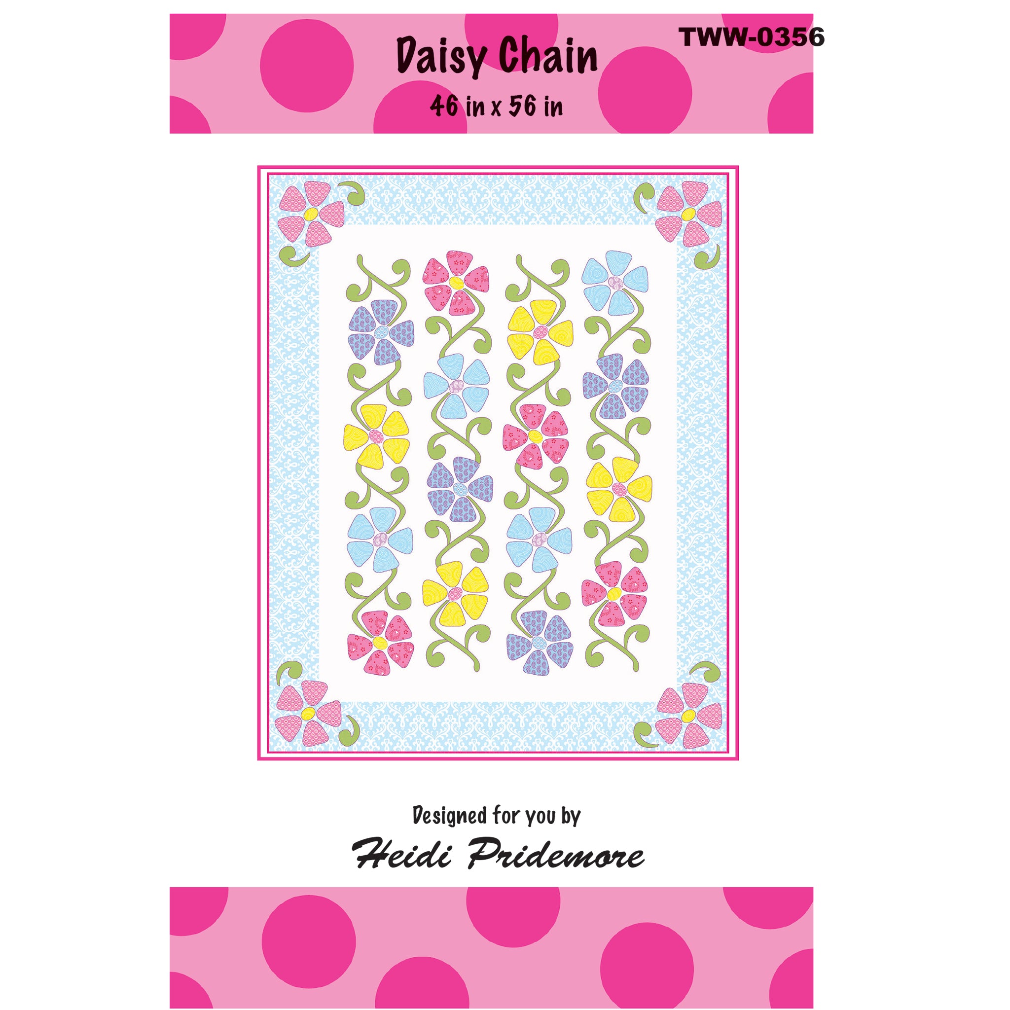 Daisy Chain Quilt TWW-0356e - Downloadable Pattern – QuiltWoman.com
