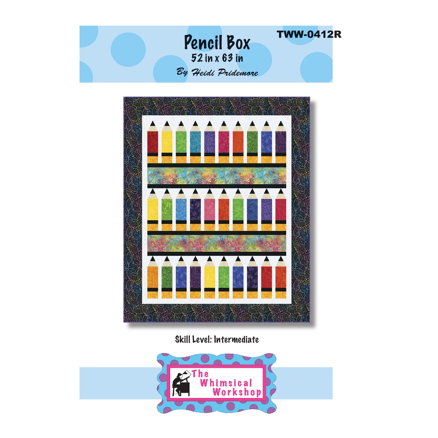 Pencil Box Quilt TWW-0412Re - Downloadable Pattern – QuiltWoman.com