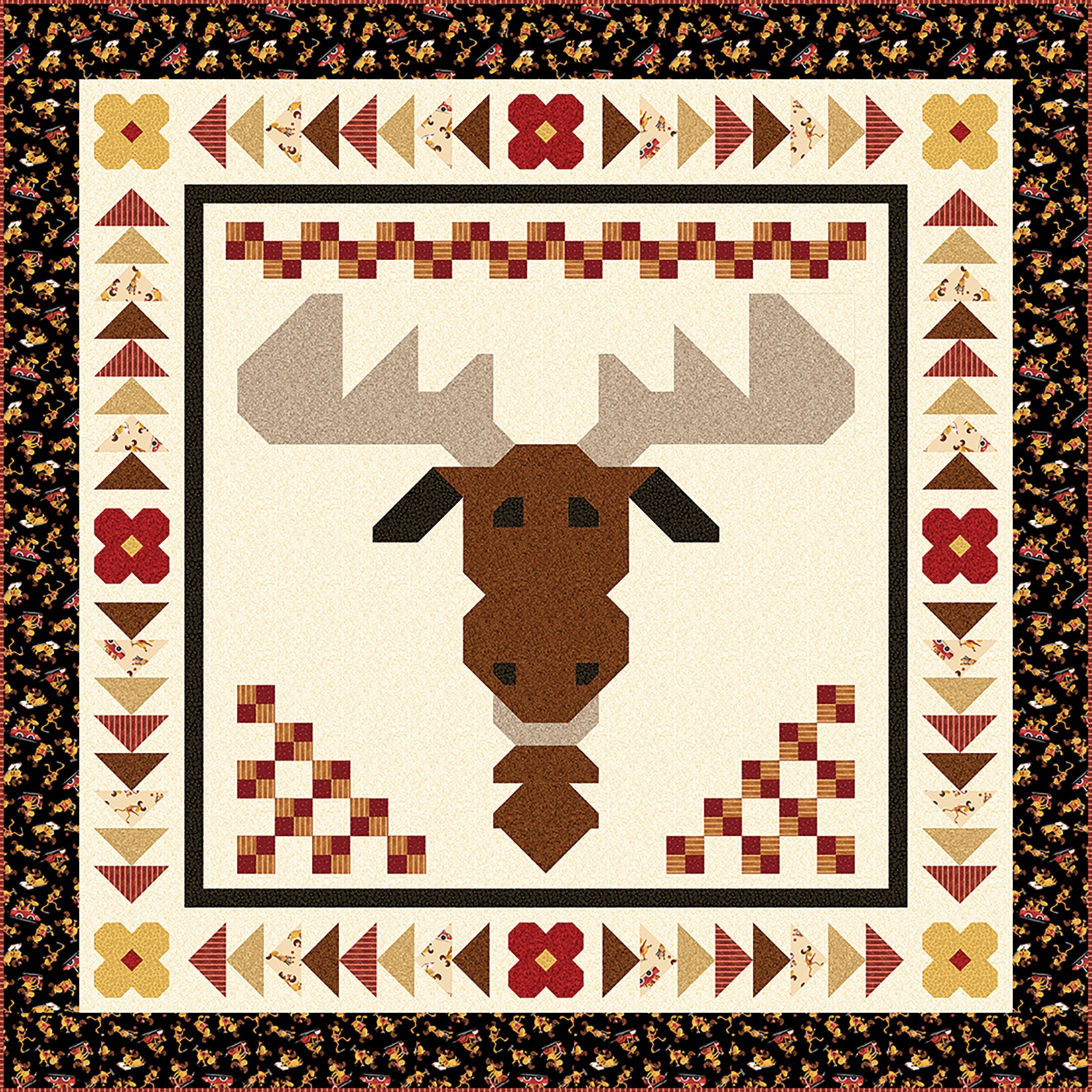 Morrison the Moose Quilt TWW-0468e - Downloadable Pattern – QuiltWoman.com