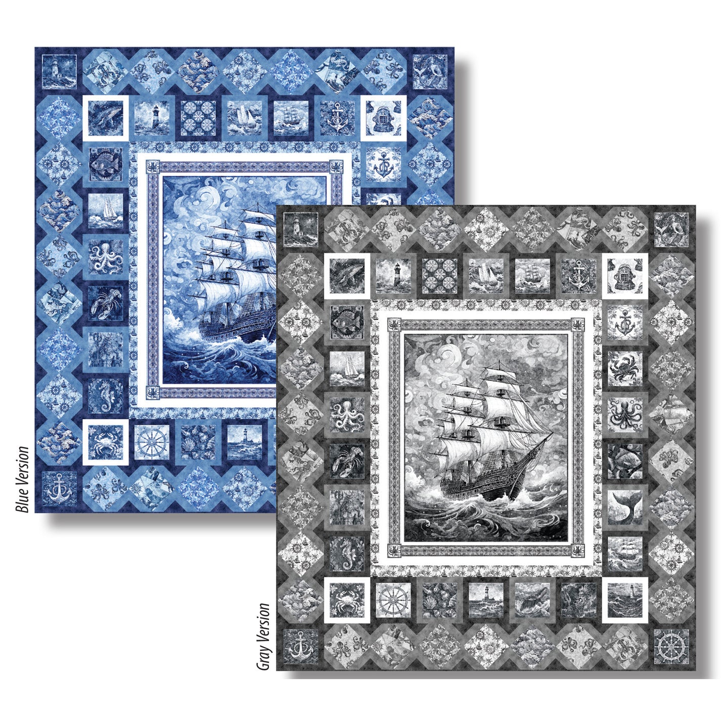 Nautical Dreams Quilt TWW-1009e - Downloadable Pattern – QuiltWoman.com