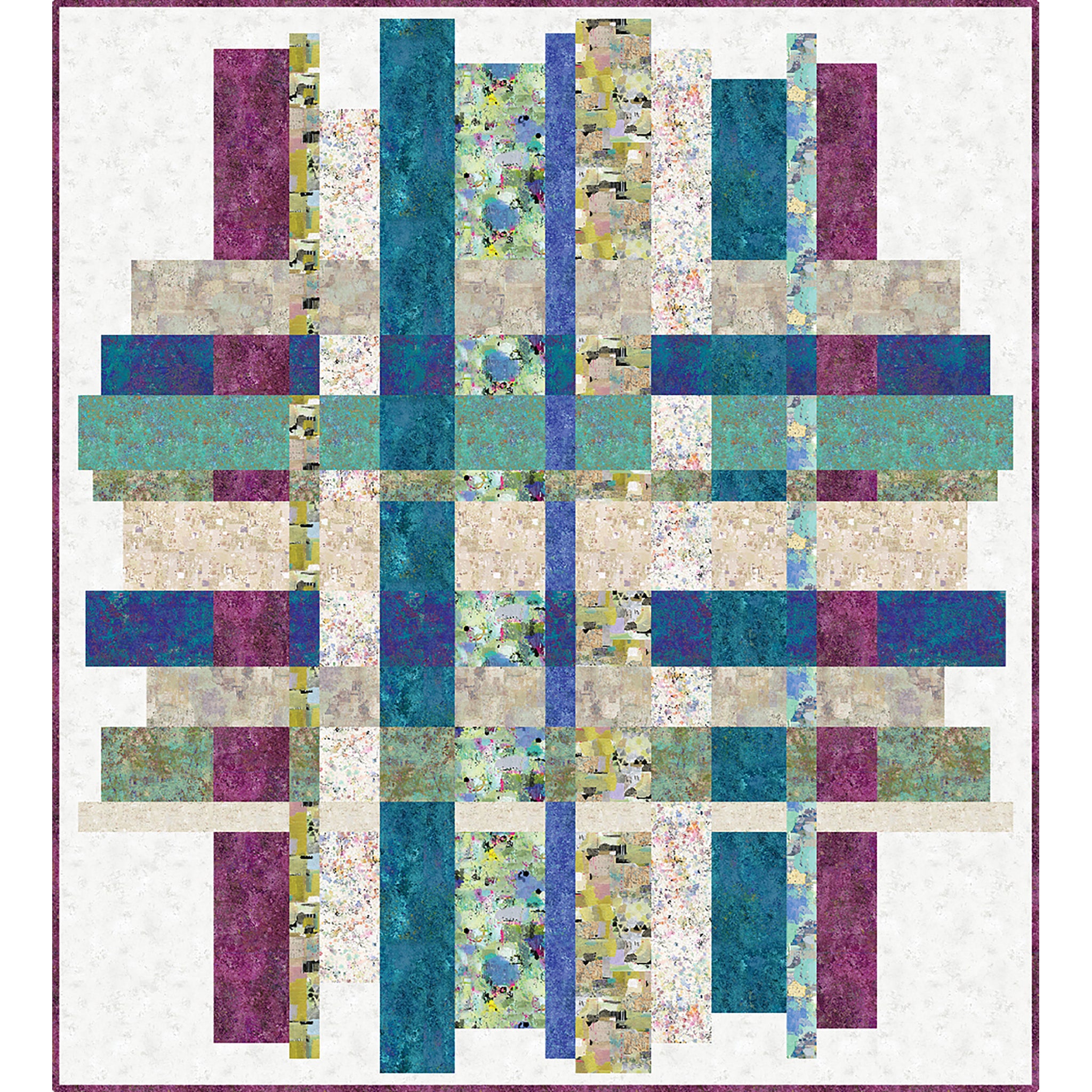 Urban Paint Quilt TWW-1014e - Downloadable Pattern – QuiltWoman.com
