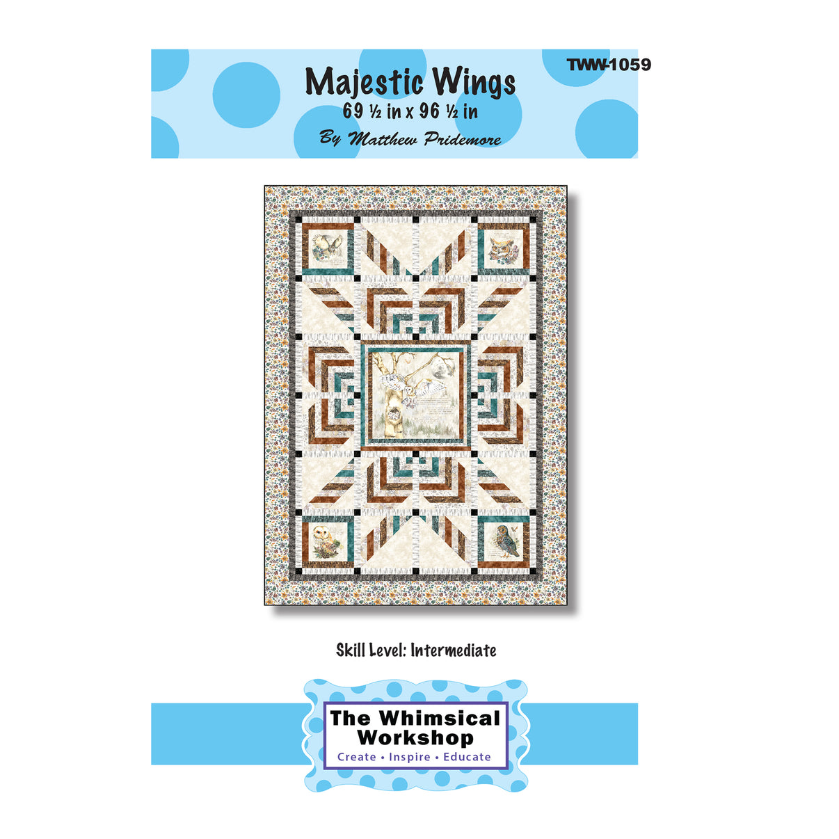 Majestic Wings Quilt TWW-1059e - Downloadable Pattern – QuiltWoman.com