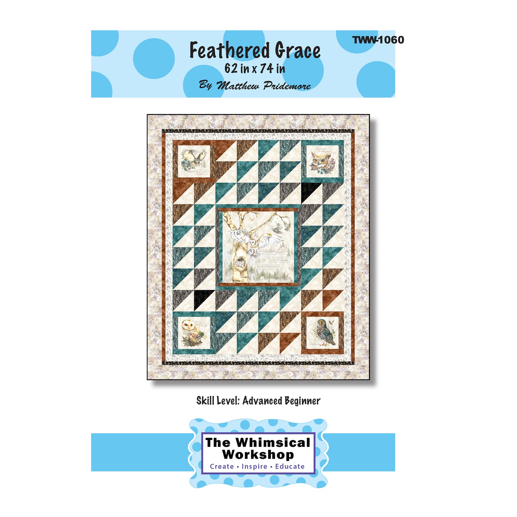 Feathered Grace Quilt TWW-1060e - Downloadable Pattern – QuiltWoman.com