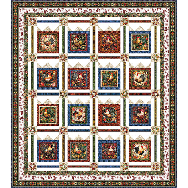 Morning Call Quilt TWW-1062e - Downloadable Pattern – QuiltWoman.com