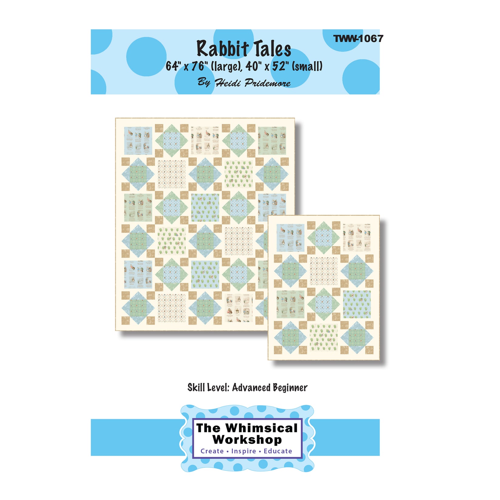 Rabbit Tales Quilt TWW-1067e - Downloadable Pattern – QuiltWoman.com
