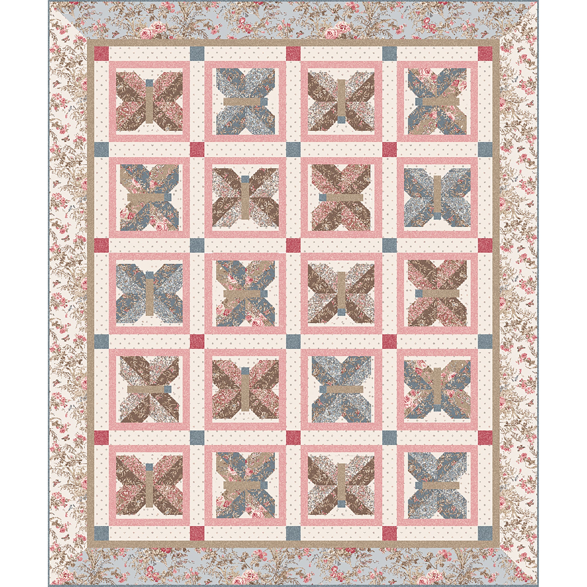 Flutters in the Meadow Quilt Pattern TWW-1104 - Paper Pattern ...