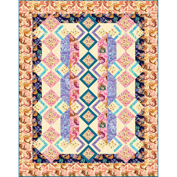 Neptune's Dream Quilt TWW-2003e - Downloadable Pattern – QuiltWoman.com
