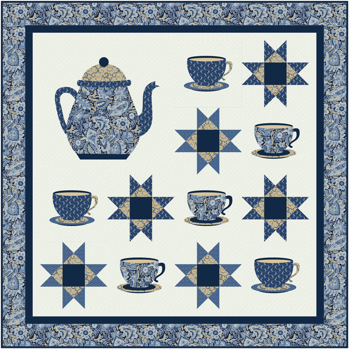 Royal Tea Quilt UCQ-P118e - Downloadable Pattern – QuiltWoman.com
